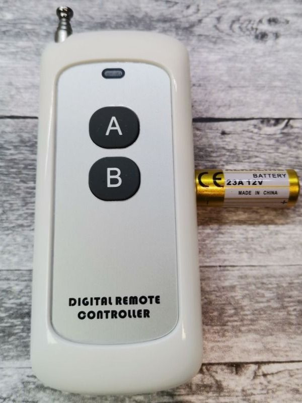 Пульт дистанционного управления 2 кнопки с антенной для радиореле RF 433 МГц купить на OZON по ...