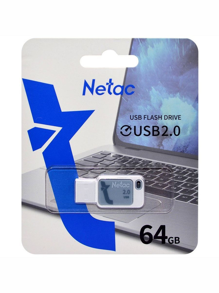 USB-флеш-накопитель Netac UA31 2.0 64 ГБ 110, 45 купить c доставкой на ...
