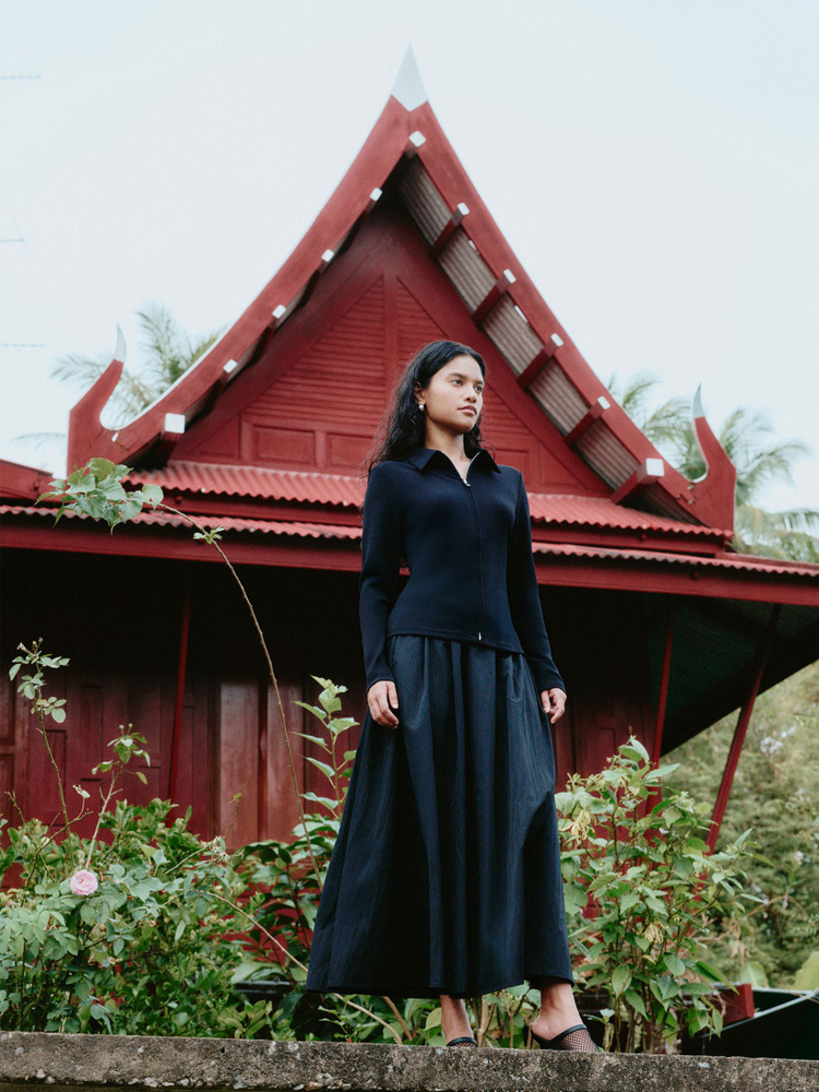 Юбка Женский Zolla черный Полиэстер, Полиамид трапеция, размер 46 Демисезон, рост 164-176 купить ...