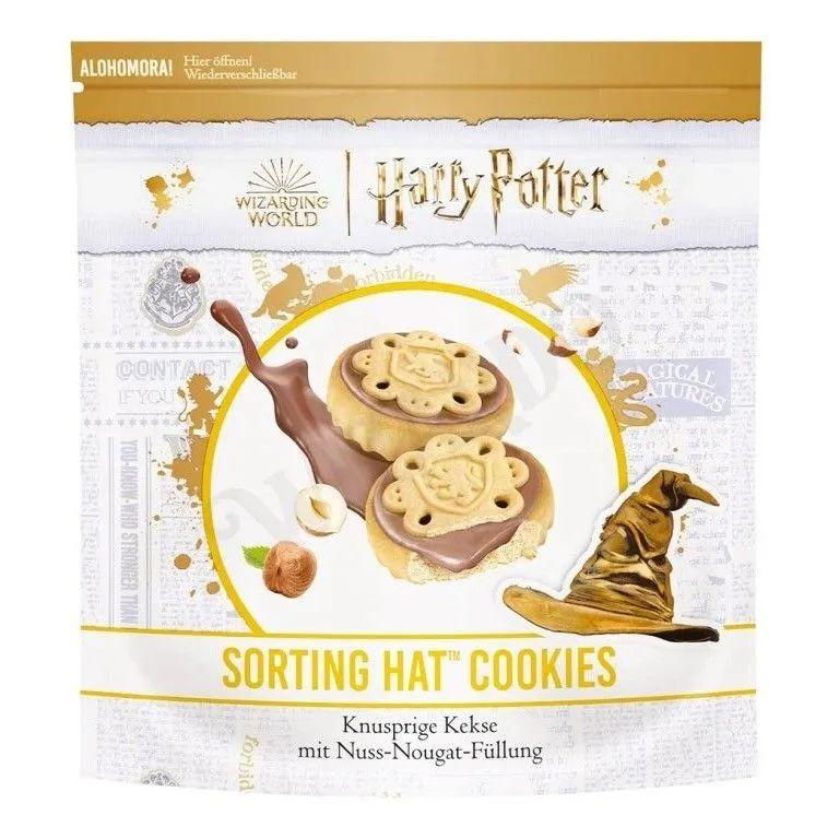Harry Potter Sorting Hat Cookies печенье с фундуком 172g купить на OZON ...