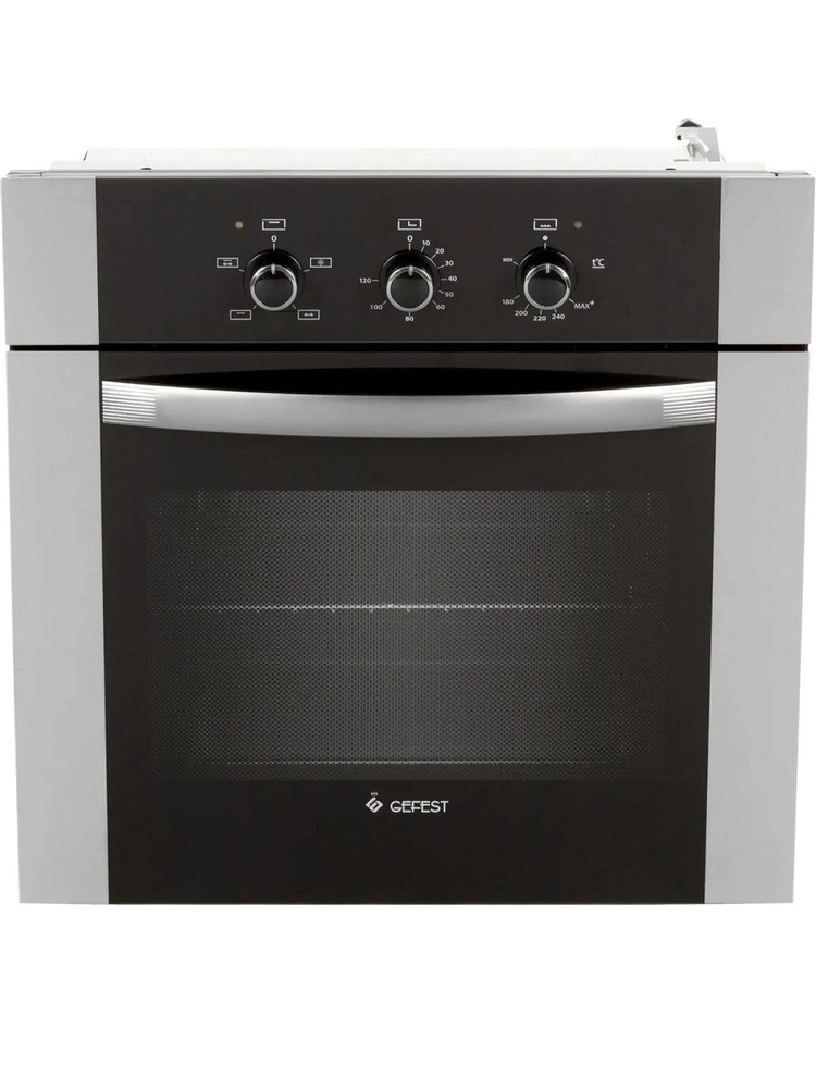 Духовой шкаф Gefest ДГЭ 621-01 Н3 газовый, объем 52 л, 4 режима работы, гриль, газ-контроль ...