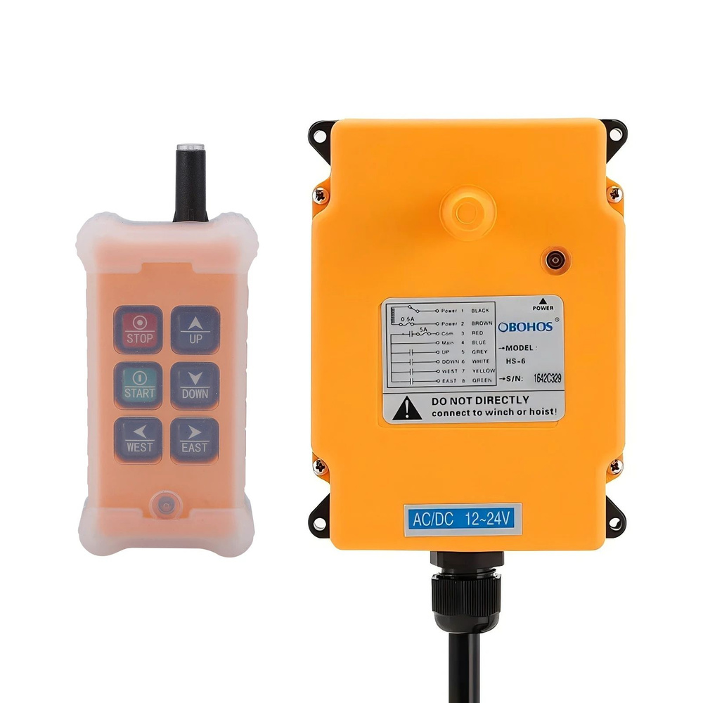 OBOHOS HS - 6 AC / DC 12 - 24V Автомобильный хвостовой подъёмник HS - 6 Беспроводной кран Пульт ...