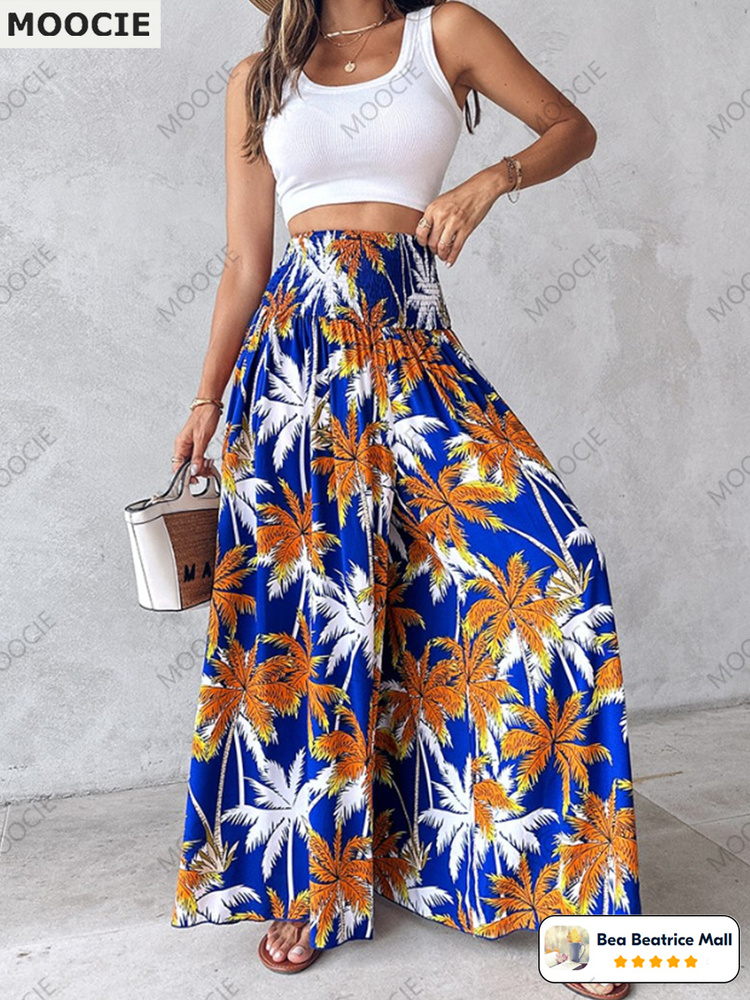 Капри Женский MOOCIE сине-морской Лен Повседневный, размер 42 Демисезон Китай купить c доставкой ...