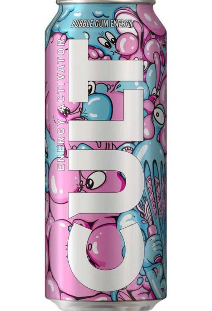 Энергетический напиток Cult Bubble Gum 500 мл, Бельгия купить на OZON ...