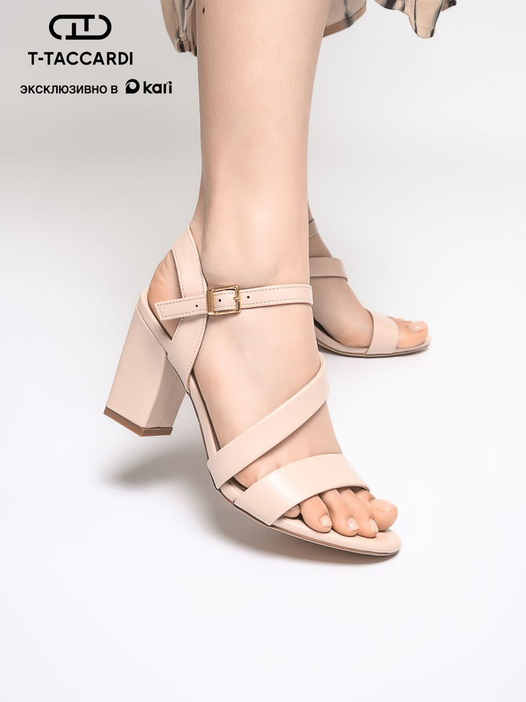 Босоножки Женский T.TACCARDI Стандартный средний (до 9 см) Искусственная кожа, размер 40 ...