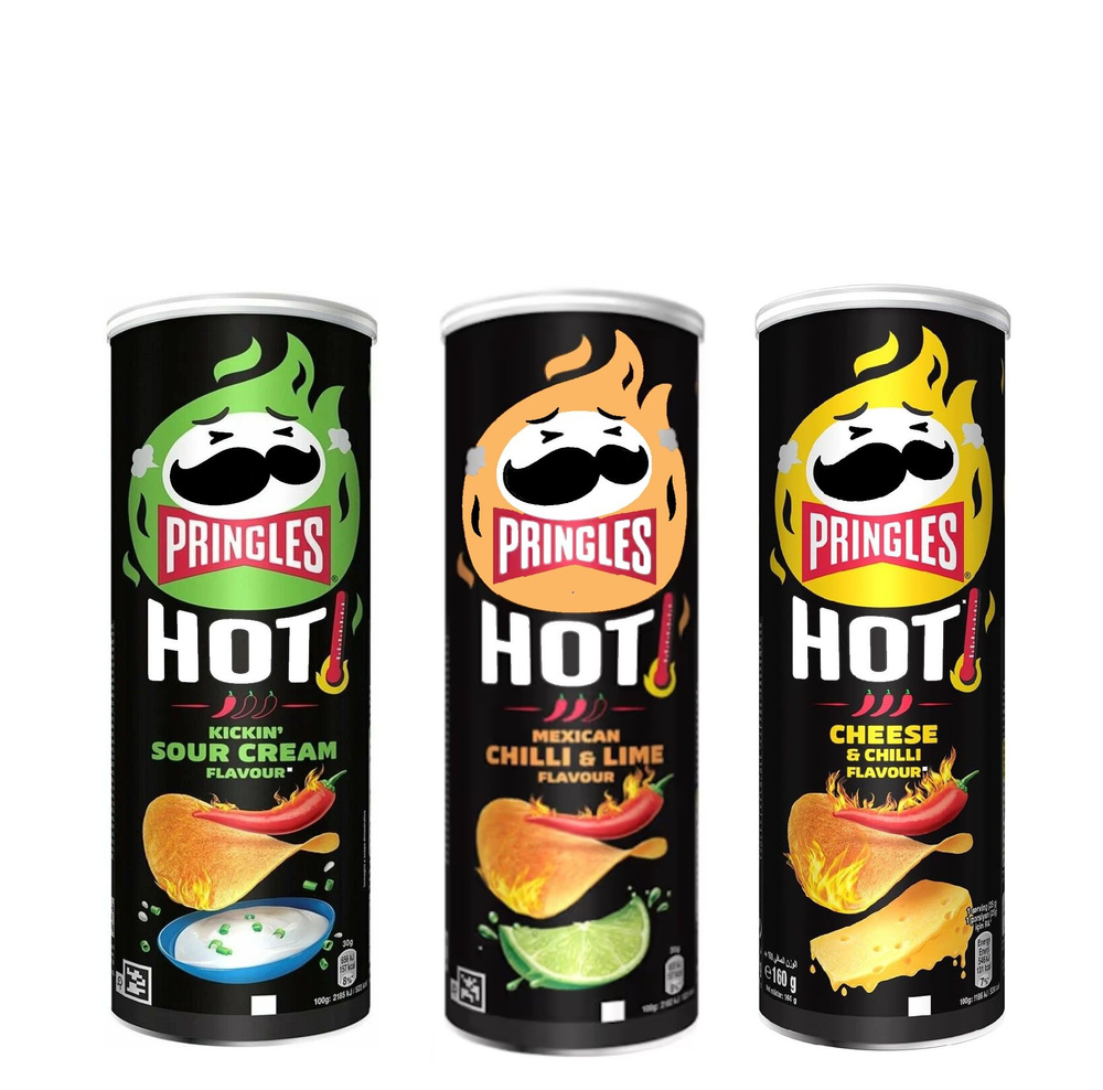 Pringles микс 3 вкуса по 165гр(Бельгия) купить на OZON по низкой цене ...