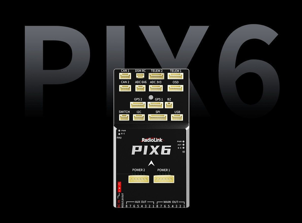 RadioLink PIXHAWK PIX6 Контроллер для дронов купить на OZON по низкой цене (2098993046)