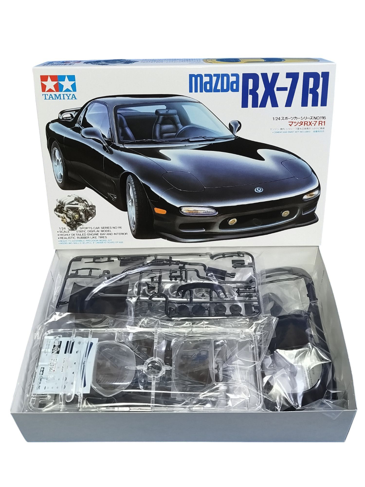 24116 TAMIYA Автомобиль Mazda RX-7 R1 Модель для сборки, 1/24 купить на ...