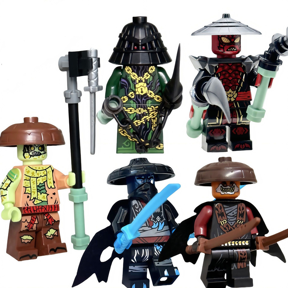 Набор минифигурки фигурки Ниндзяго / Phantom Ninja ,Forbidden Five ...