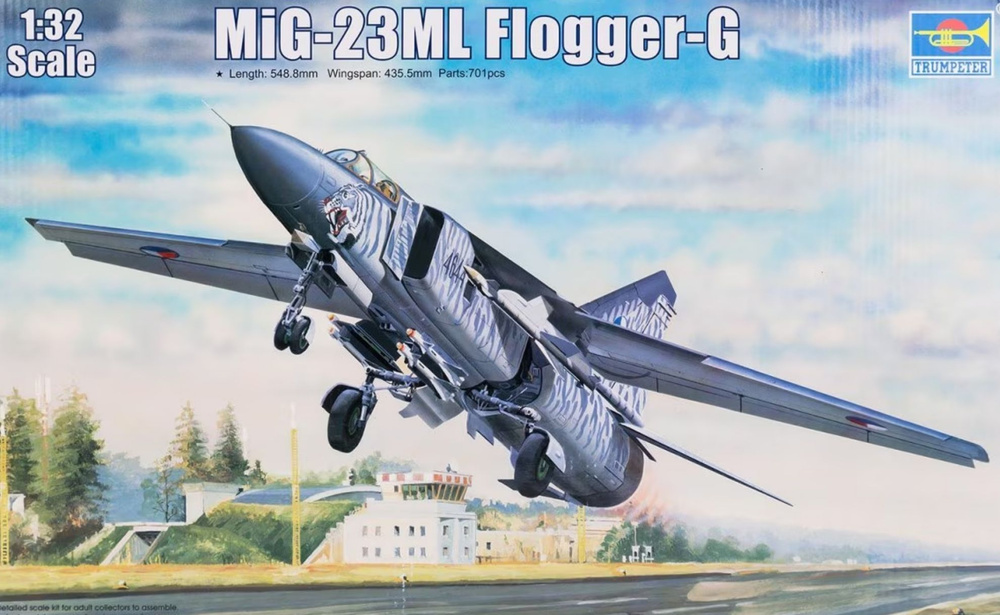 Trumpeter 03210 1/32 MiG-23ML Flogger G сборная модель самолета купить ...