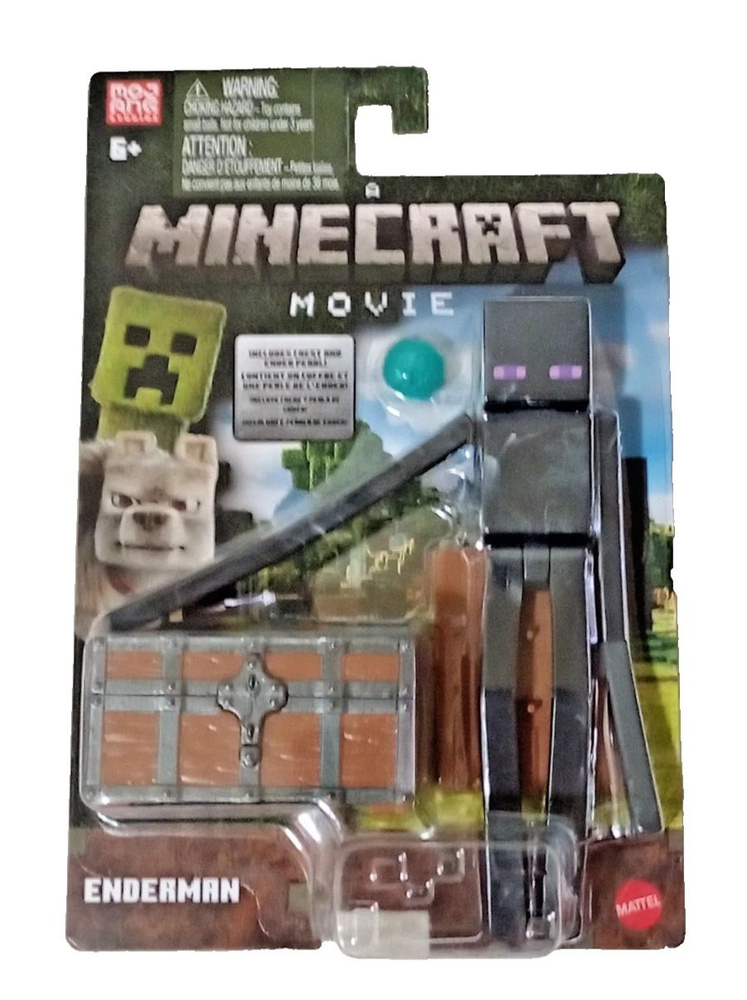 Mattel,Minecraft movie,Minecraft Маленькая скульптура,Предметы ...