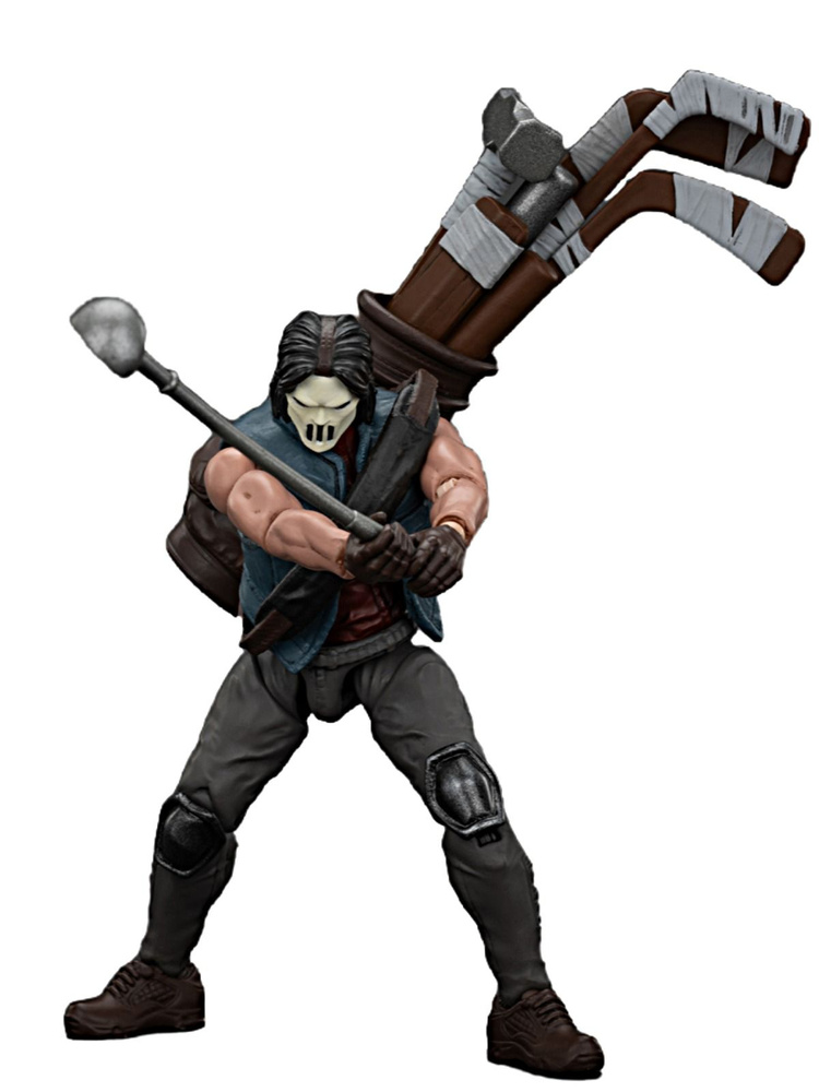 Подвижная фигурка JOYTOY TMNT 1/18 TMNT-Casey Jones Подарочные модел ...