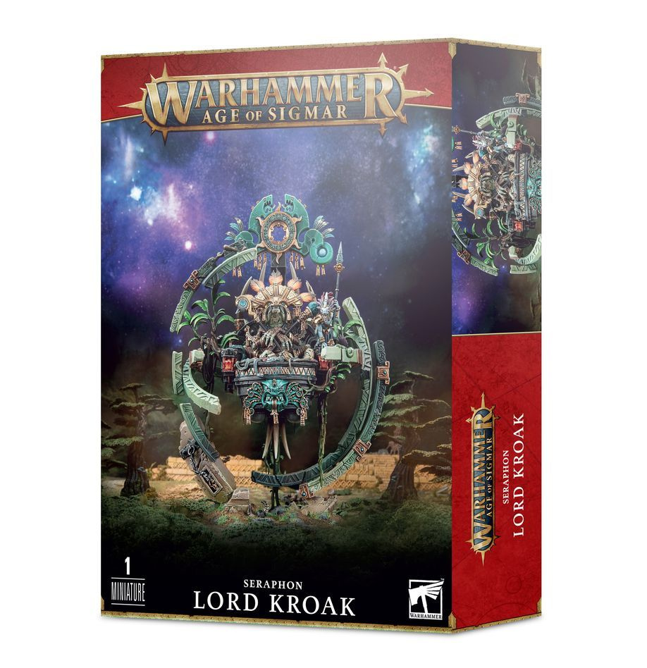 Набор миниатюр Warhammer Age of Sigmar Seraphon Lord Kroak купить на ...