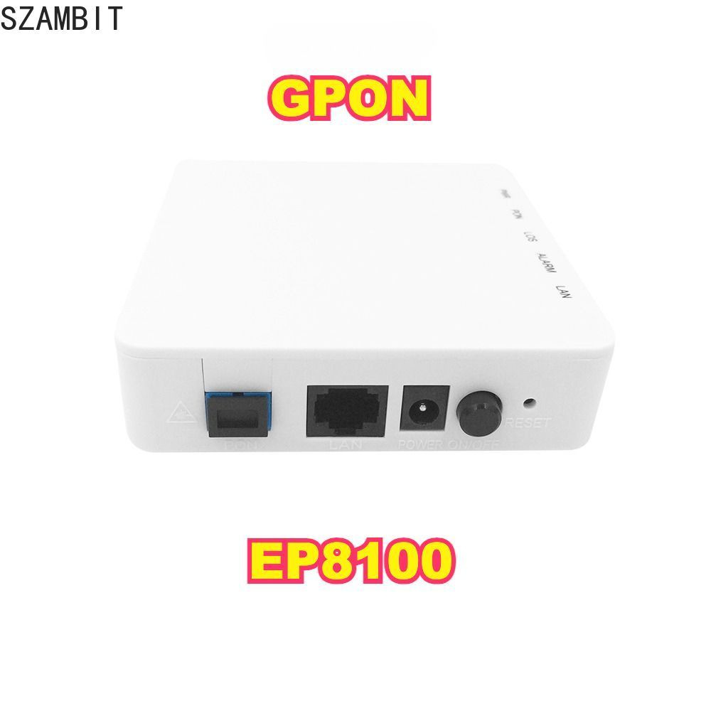 Корпус маршрутизатора GPON ONU с зарядным устройством FTTH Оптоволоконное оборудование Интерфейс ...