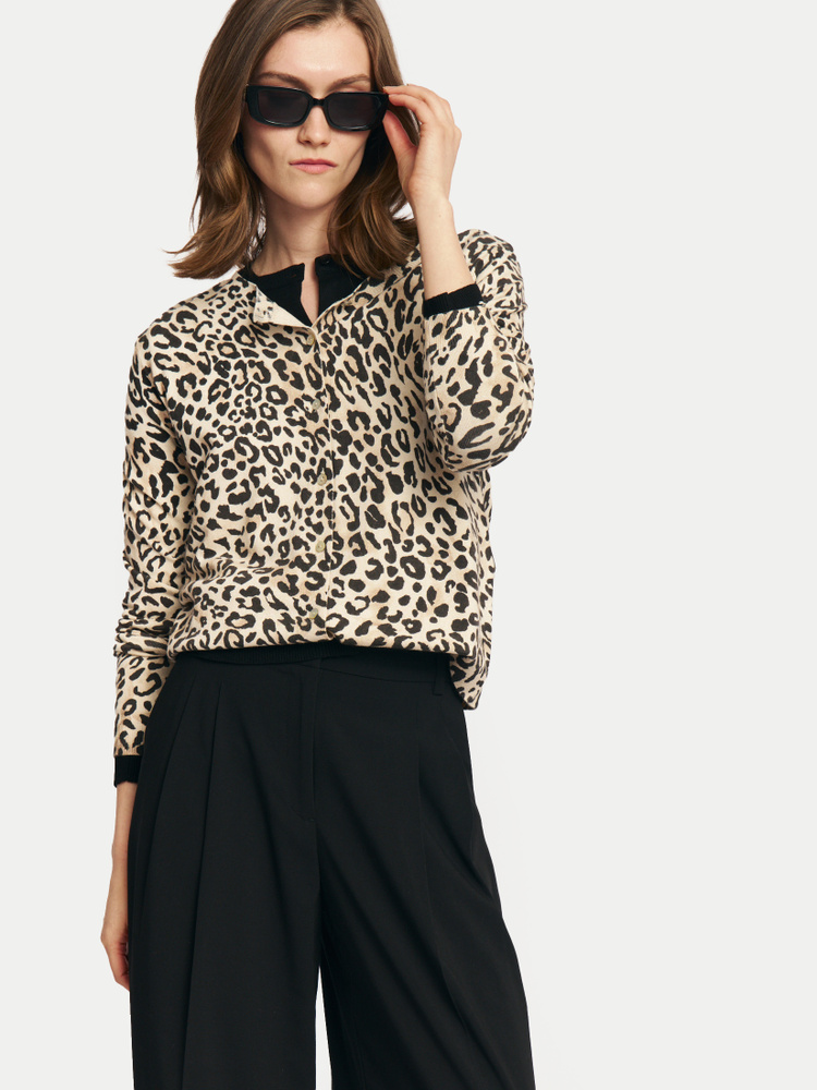 Кардиган Женский Zolla бежевый Вискоза, Нейлон, размер 42 Длинный Китай купить c доставкой на ...