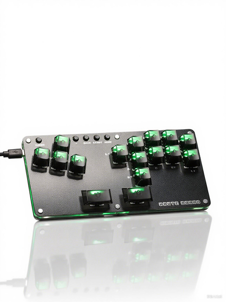 Haute42 16Key All-Button Arcade Controller с функциями Turbo, Arcade ...