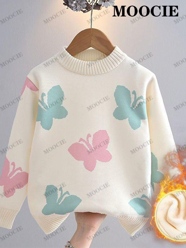 Свитер Девочки, Мальчики MOOCIE белый, размер 140 Длинный Китай купить c доставкой на OZON по ...