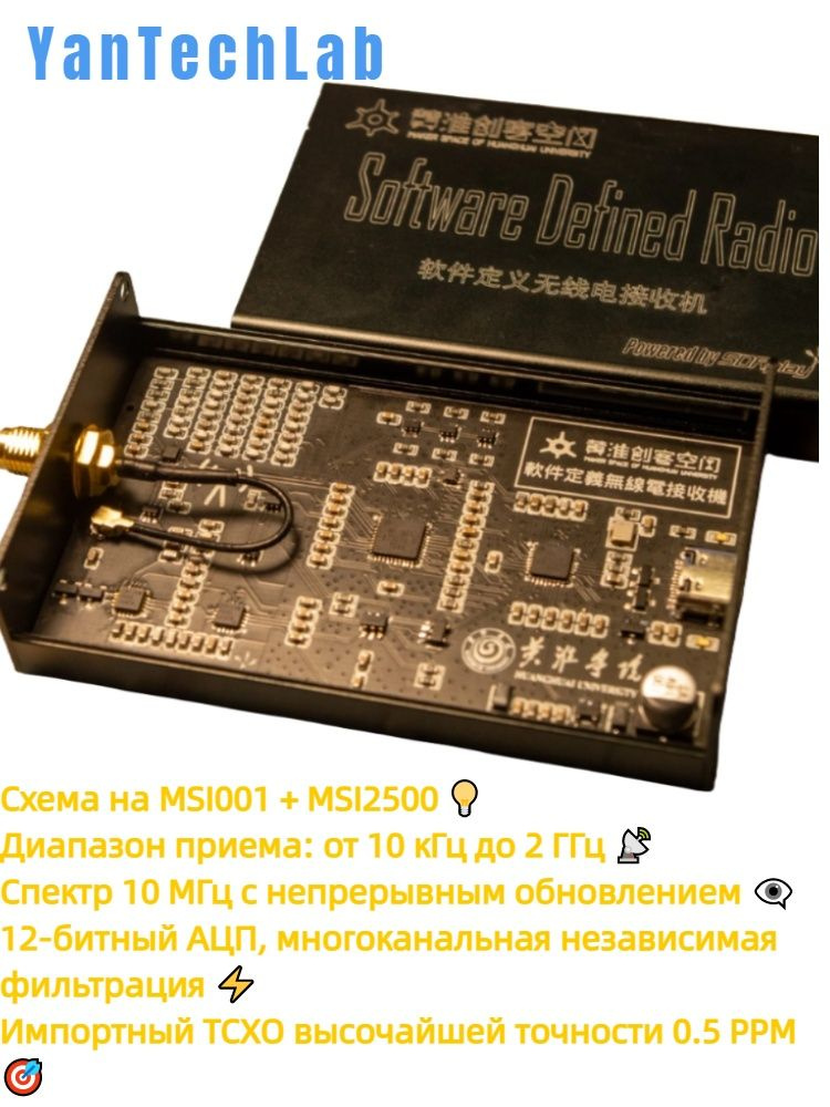 SDR RSP1 Программно-определяемый радиоприёмник (SDR) для приема радио ...