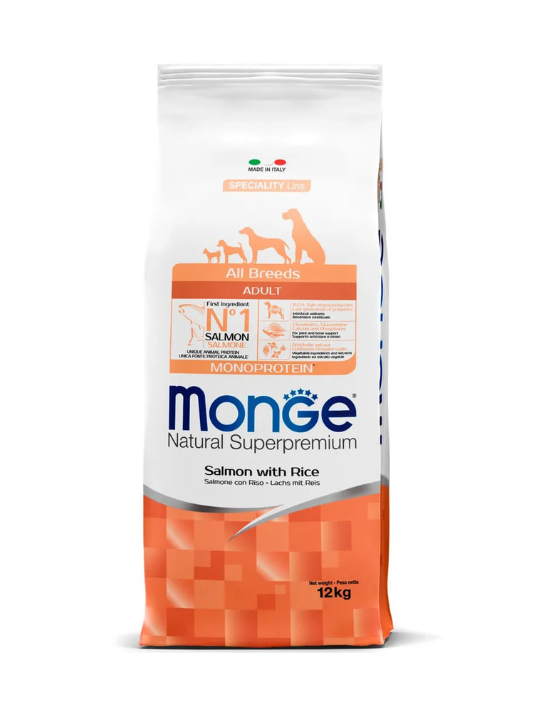 Сухой корм для собак Monge Dog Speciality Line Monoprotein All Breeds ...