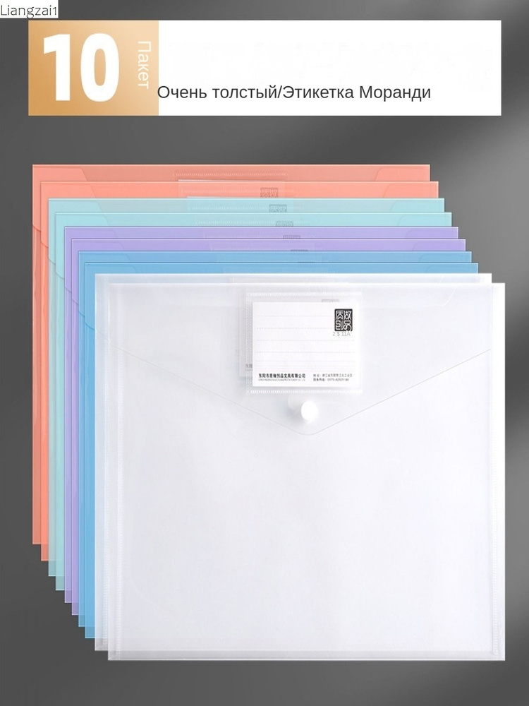 Папка-конверт A4 (21 × 29.7 см), 10 шт. купить на OZON по низкой цене (2959693875)