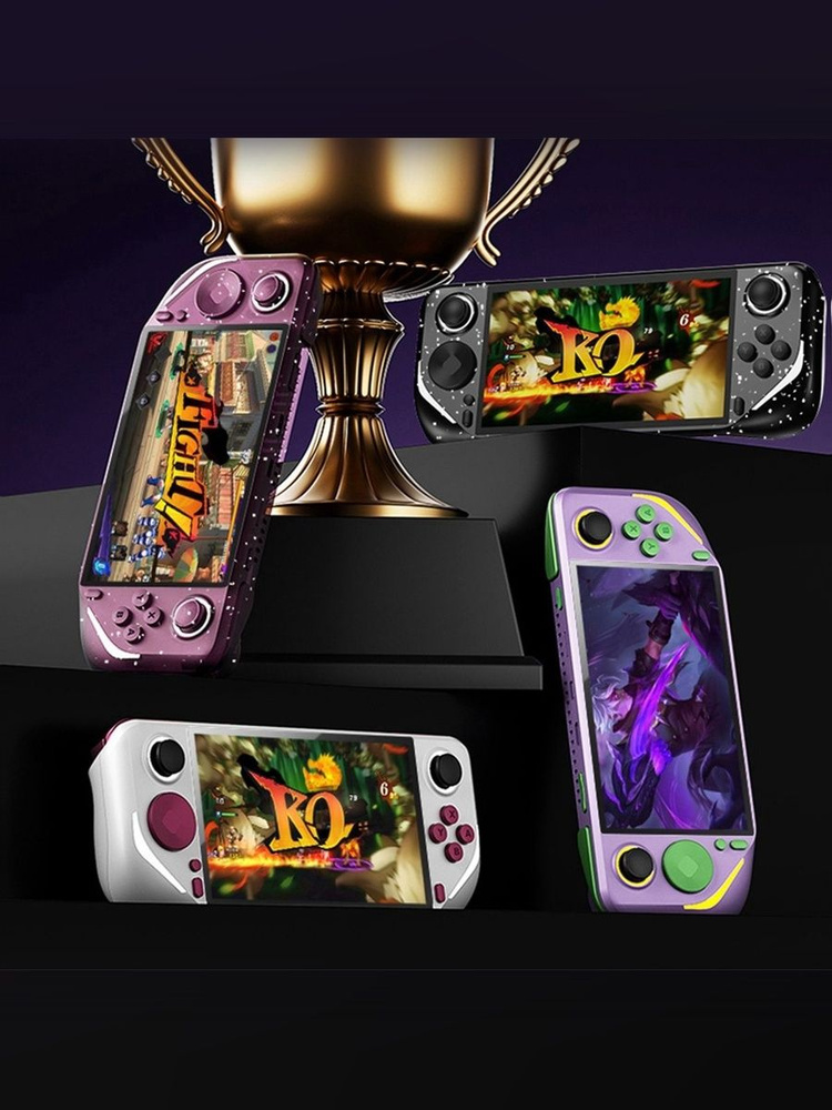 Портативная Игровая Консоль E6 Plus, 32G+10000 Игр, 5Дюймовая Портативная Игровая Консоль B ...