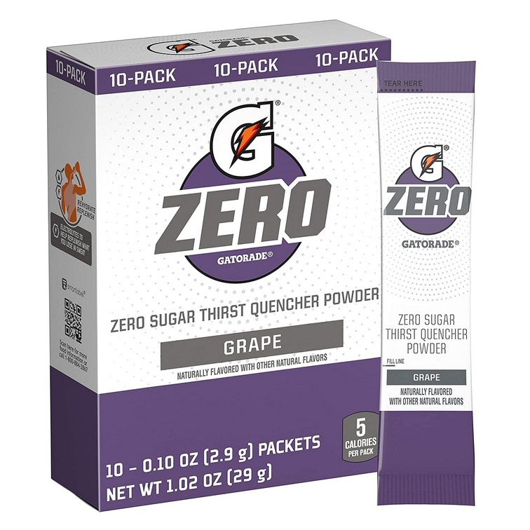 Изотонический стик Gatorade Third Quashed Powder Stick 10 упаковок с ...