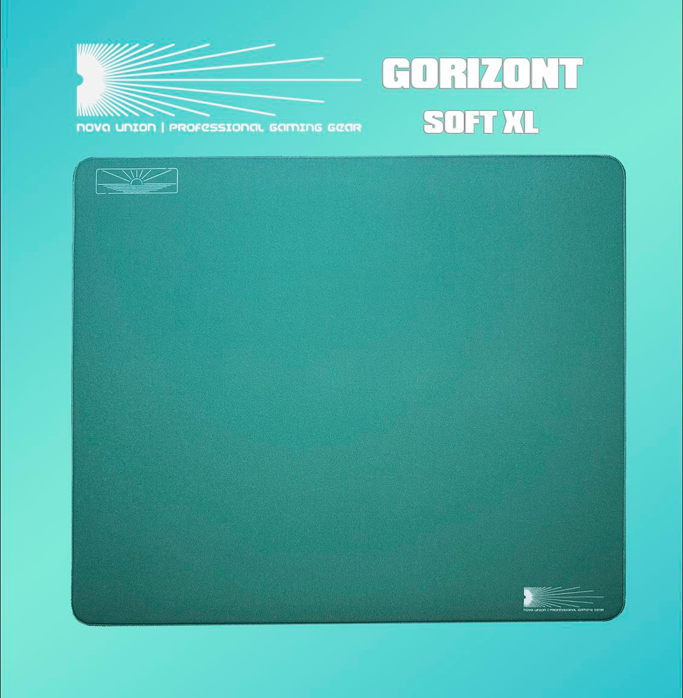 Профессиональный игровой коврик для мыши Nova Union - GORIZONT Soft XL ...