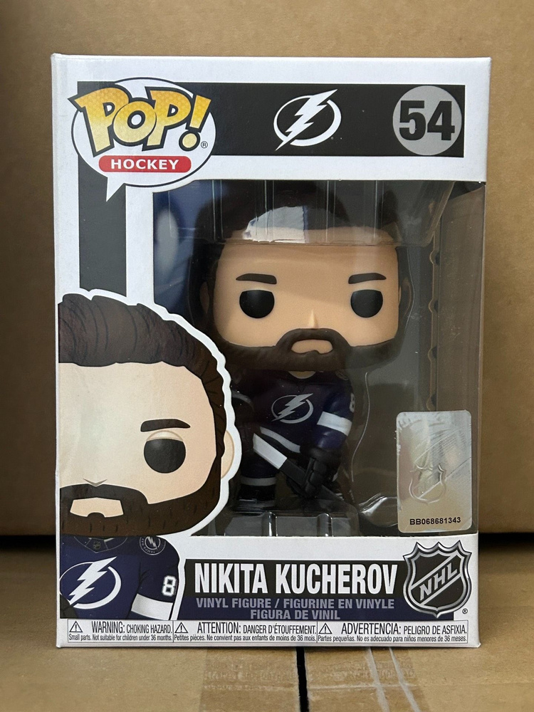 Фигурка Funko POP! HOCKEY Hockey Series NHL 54# Tampa Bay Lightning ...