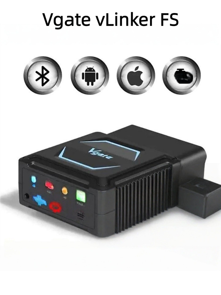 Vgate vLinker FS Bluetooth OBD2 диагностический сканер для автомобилей ...