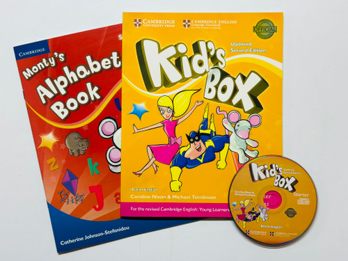 17 отзыв на Kids Box Starter Second Edition + Monty's Alphabet Book ...