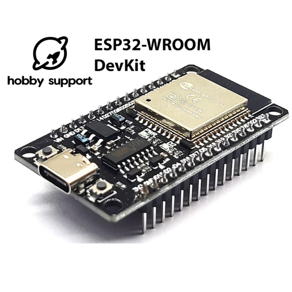 Плата разработки ESP32-Wroom Dev Kit Type C. купить на OZON по низкой цене (1603621347)