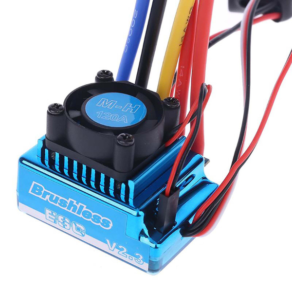 Бесколлекторный регулятор скорости 120A ESC для автомобильного ...