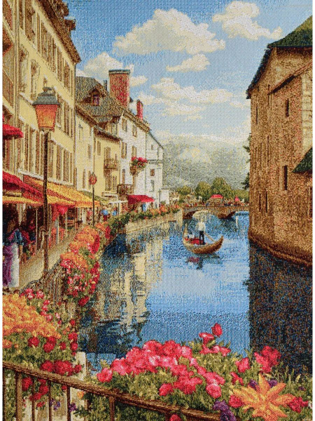 Gobelenbutik Гобелен "Венеция город на воде гондольеры", 47х35 см, 35х47 купить на OZON по ...