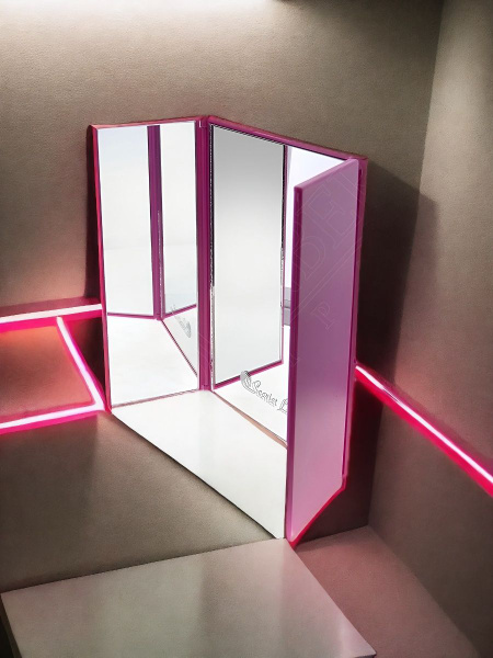 Scarlet line Зеркало настольное, 23.5 см х 15.5 см, 1 шт купить на OZON ...