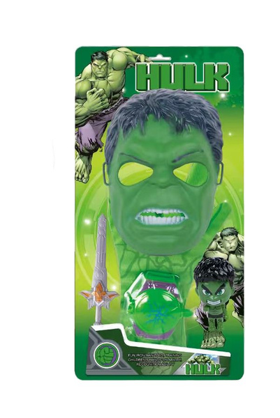 8811 Игровой набор Халк с перчаткой и маской (Hulk) купить на OZON по ...
