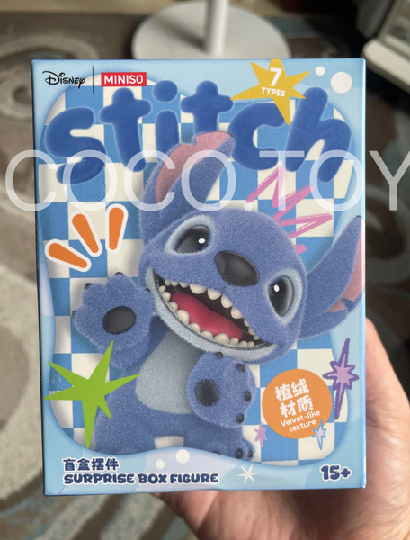 Лило и Стич новая модель Miniso stitch Blind Box Оригинал Стекающаяся ...