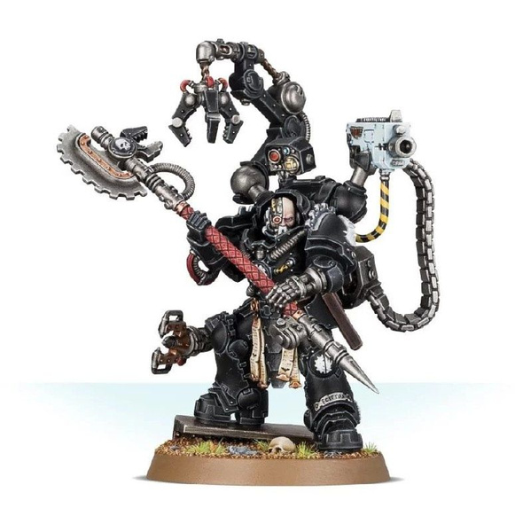 миниатюра Warhammer 40k "Iron Father Feirros" (подставка не входит в ...