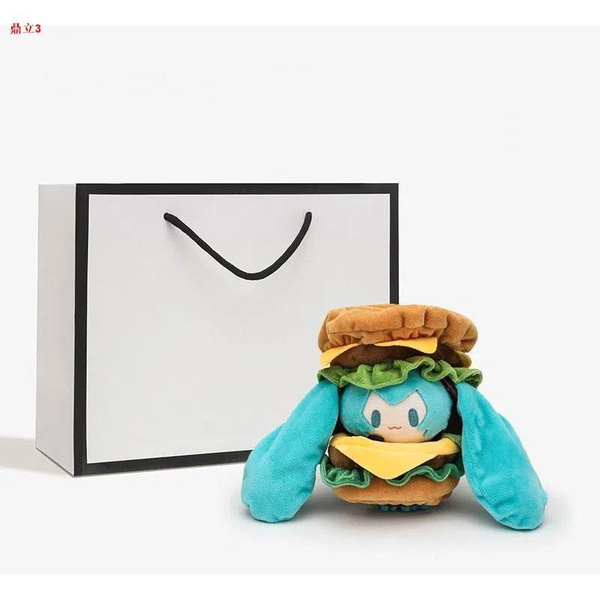 Плюшевая игрушка Hatsune Miku Burger 20 см купить на OZON по низкой ...