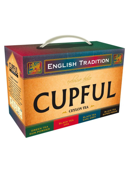 Чай Cupful English Tradition АССОРТИ 1 кг (250 гр x 4 шт) купить на ...