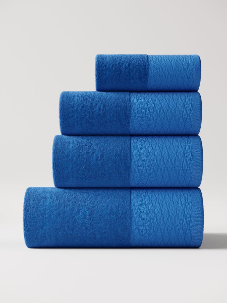 Полотенце банное La Maison de Domitille Madison Хлопок 40x75, 50x100, 70x140 см, 4 шт купить c ...