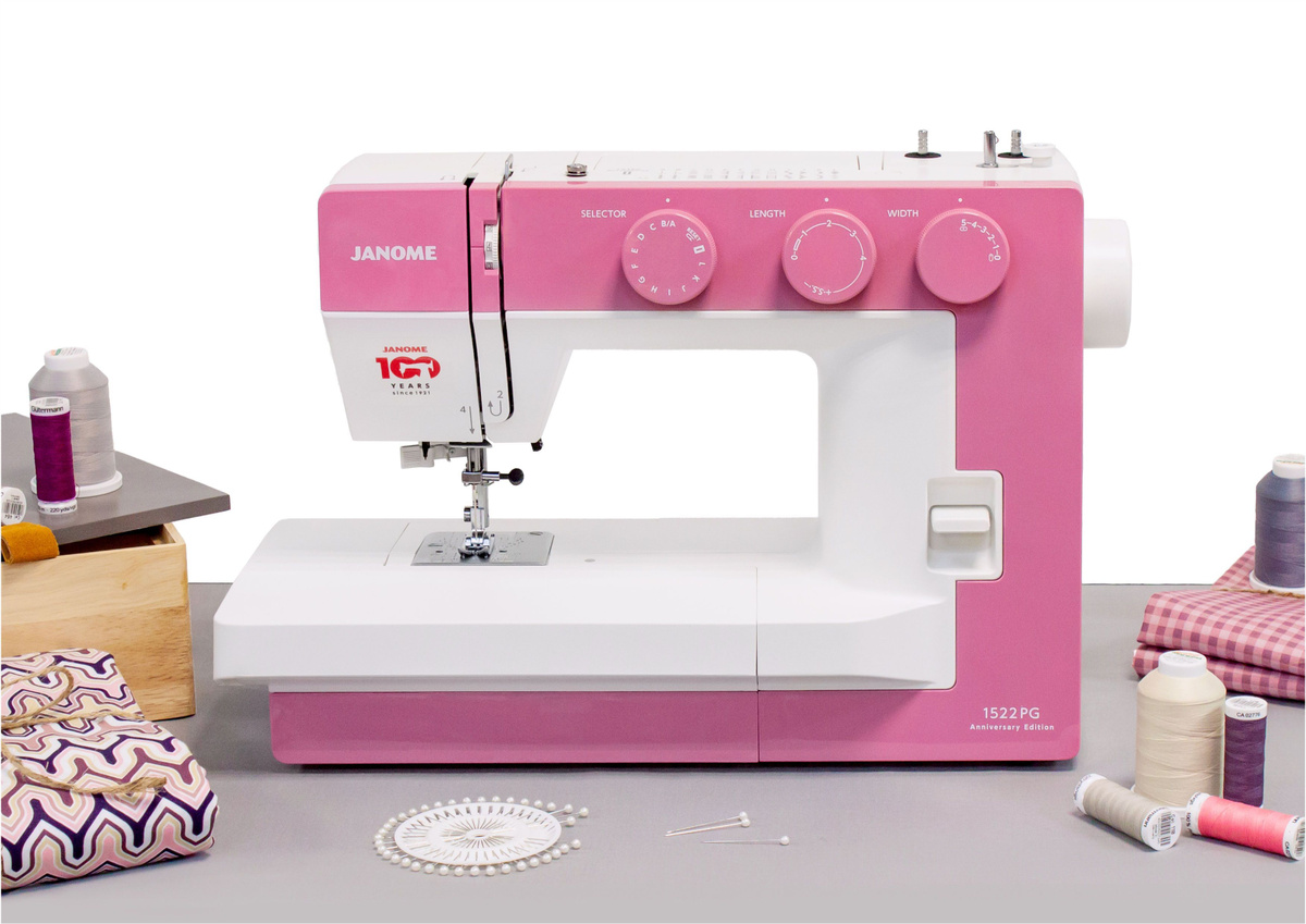 Швейная машина Janome 1522 PG купить на OZON по низкой цене (846481979)