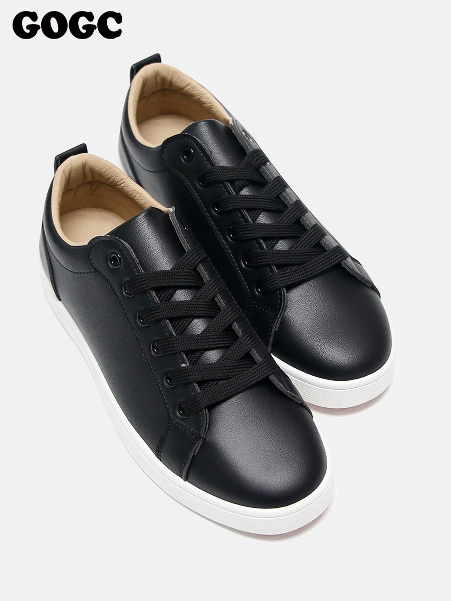 Кроссовки Мужской GOGC Синтетическая кожа Городошный спорт, размер 43 Демисезон Шнурки Россия ...