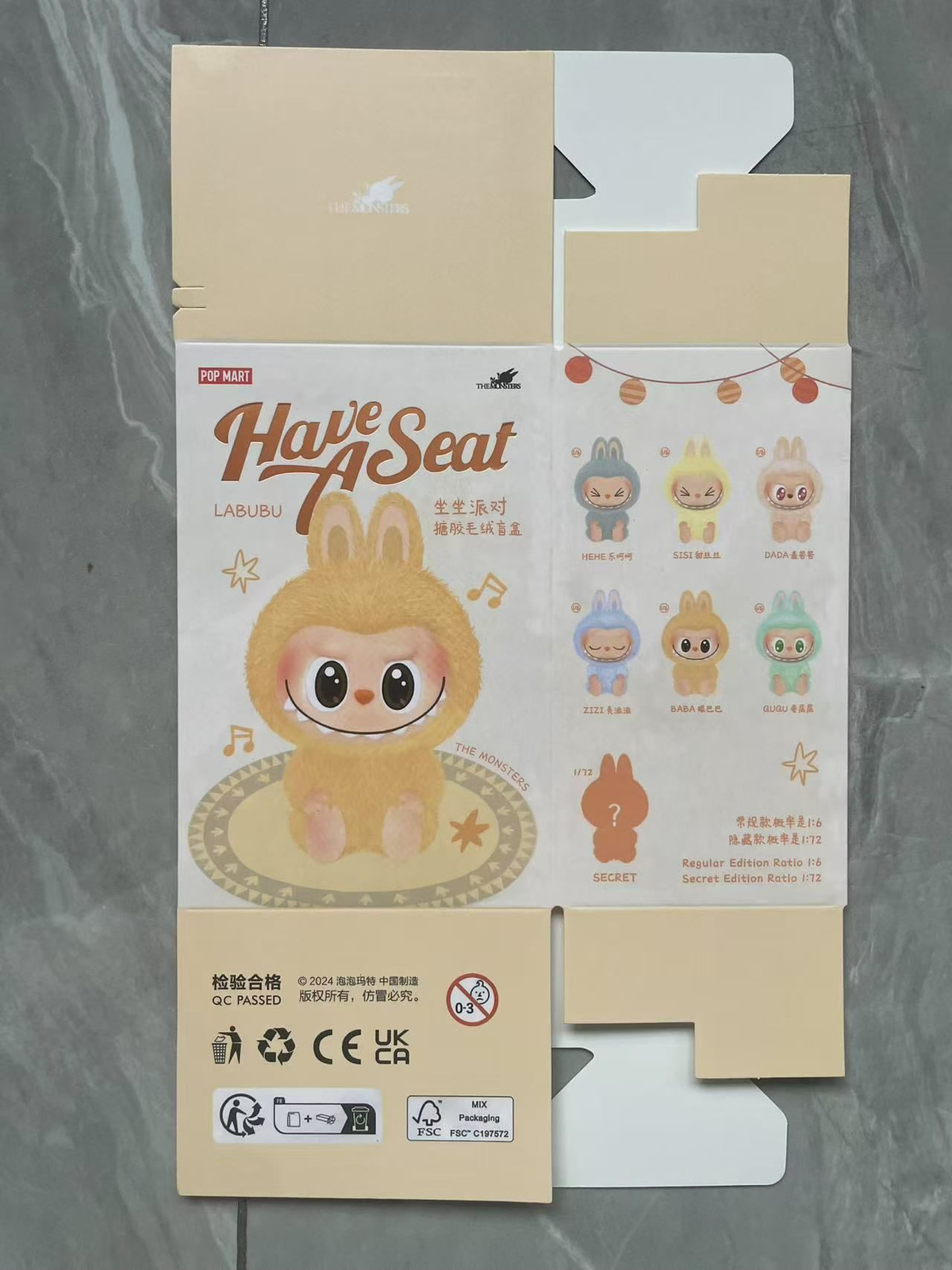 Mart Labubu Generation Motherland Edition Macaron Bubble Series Fun ...