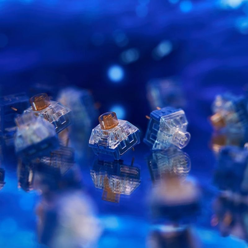 Крышка клавиатуры Axis pro Deep Sea Silent Island Linear Whale Drop ...