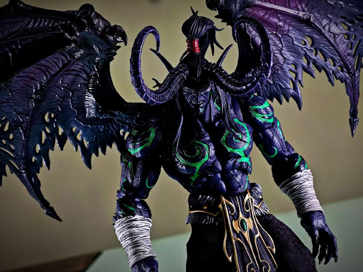 HERO TOYS Фигурка Варкрафт Иллидан / Warcraft Demon Form Illidan ...