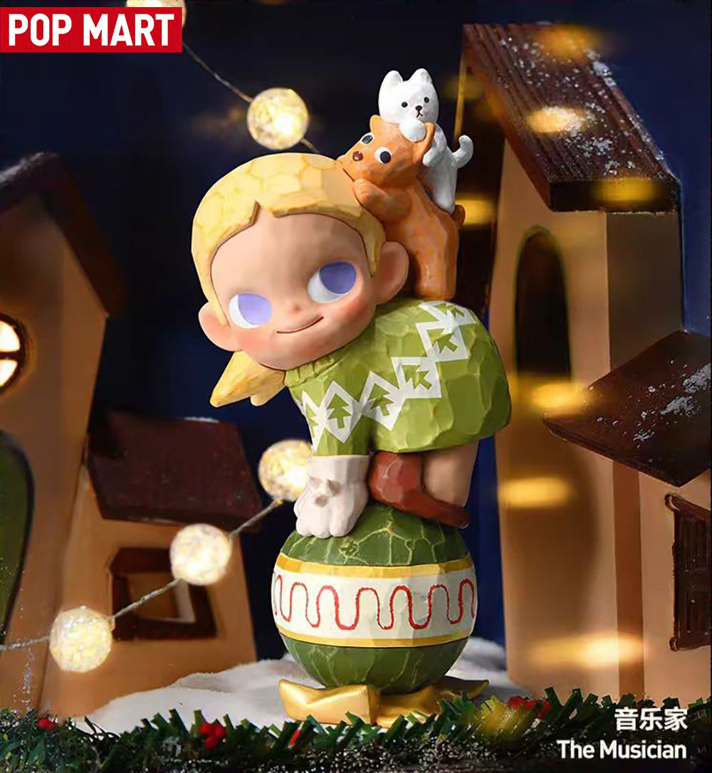 100% Original оригинал POP MART - Zsiga The Winter of Gifts Series ...