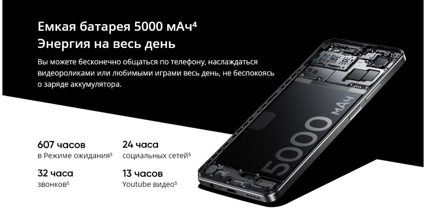 Смартфон realme RMX3834 (Note 50) 128 ГБ - купить по выгодной цене в ...