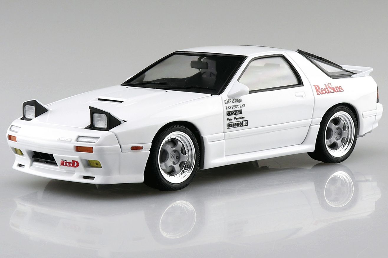 Сборная модель автомобиля Aoshima Mazda RX-7 FD3S Takashi Ryosuke (Vol ...