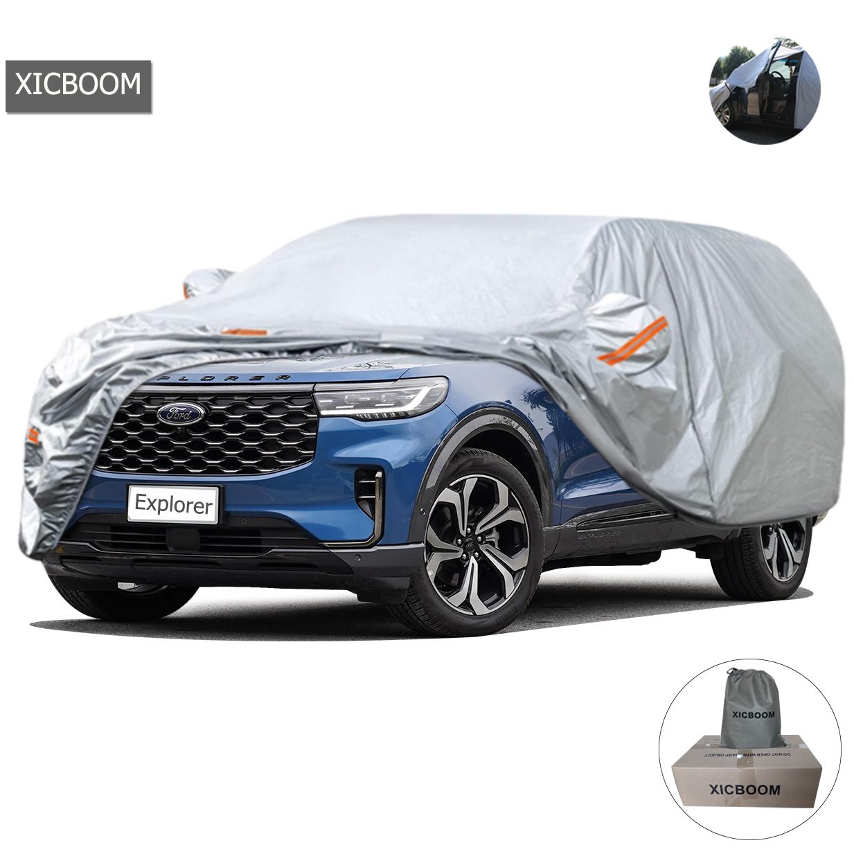 Чехол на автомобиль Ford Explorer, EVA, Алюминий, 1 шт. купить на OZON ...