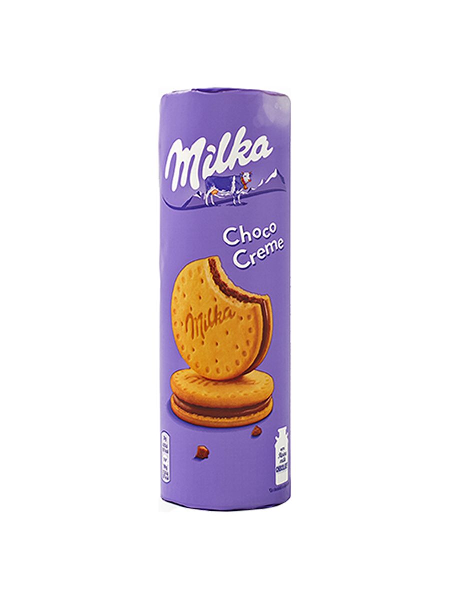 Печенье Milka Choco Creme с начинкой из молочного шоколада, 260 гр, США ...